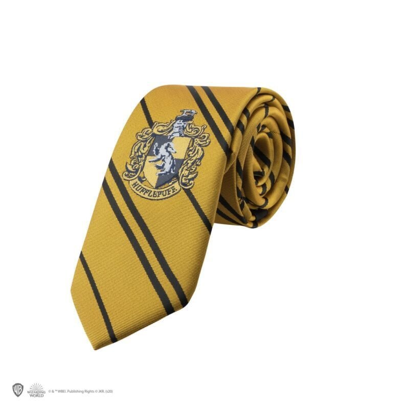 Necktie - Woven - Hufflepuff KIDS - wizardalliance.co.uk